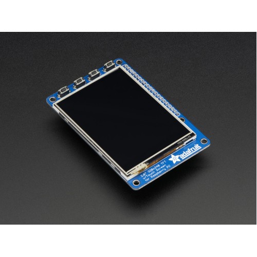 Adafruit PiTFT Plus Assembled 320x240 2.8" TFT+Resistive Touchscreen ...