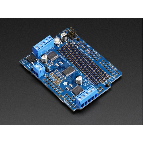Adafruit Motor/Stepper/Servo Shield for Arduino v2 Kit (v2.3) - X2 ...