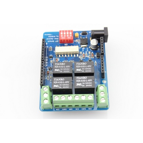 Relay Shield v1.1 for Arduino - X2 Robotics in Canada