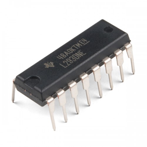 L293D Dual H-Bridge Motor Driver for DC or Steppers (600mA) - X2 ...